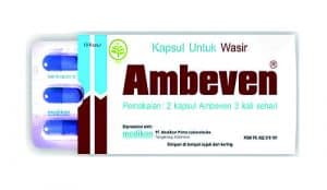 Ambeven 10 Kapsul - Manfaat, Harga, Efek Samping, Dosis - Apotek 24 Jam