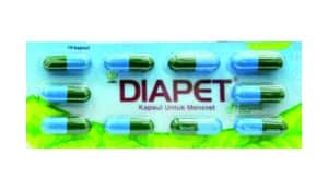 Diapet 4 Kapsul - Manfaat, Harga, Efek Samping, Dosis - Apotek 24 Jam