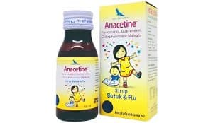 Anacetin Sirup 60 ml - Manfaat, Harga, Efek Samping, Dosis - Apotek 24 Jam
