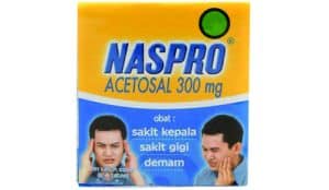 Naspro Acetosal 300 mg 4 Tablet - Manfaat, Harga, Efek Samping, Dosis ...