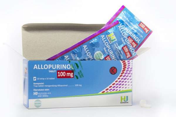 Allopurinol 100 mg 10 Tablet (Generik - Hexpharm Jaya) - Indikasi, Dosis, Efek Samping - Apotek ...