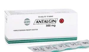Antalgin 10 Tablet - Manfaat, Harga, Efek Samping, Dosis - Apotek 24 Jam